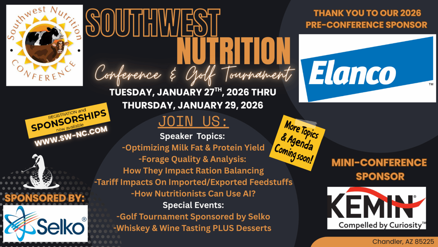 SW Nutrition Conference - Southwest Nutrition Conference